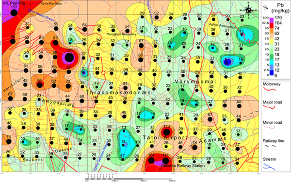 Geochemical Mapping of Urban Areas