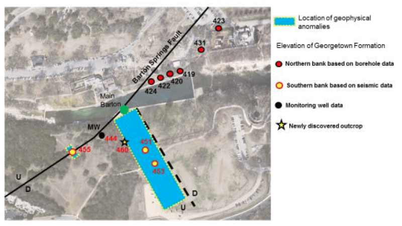 Geophysical Survey of the Barton Springs Pool