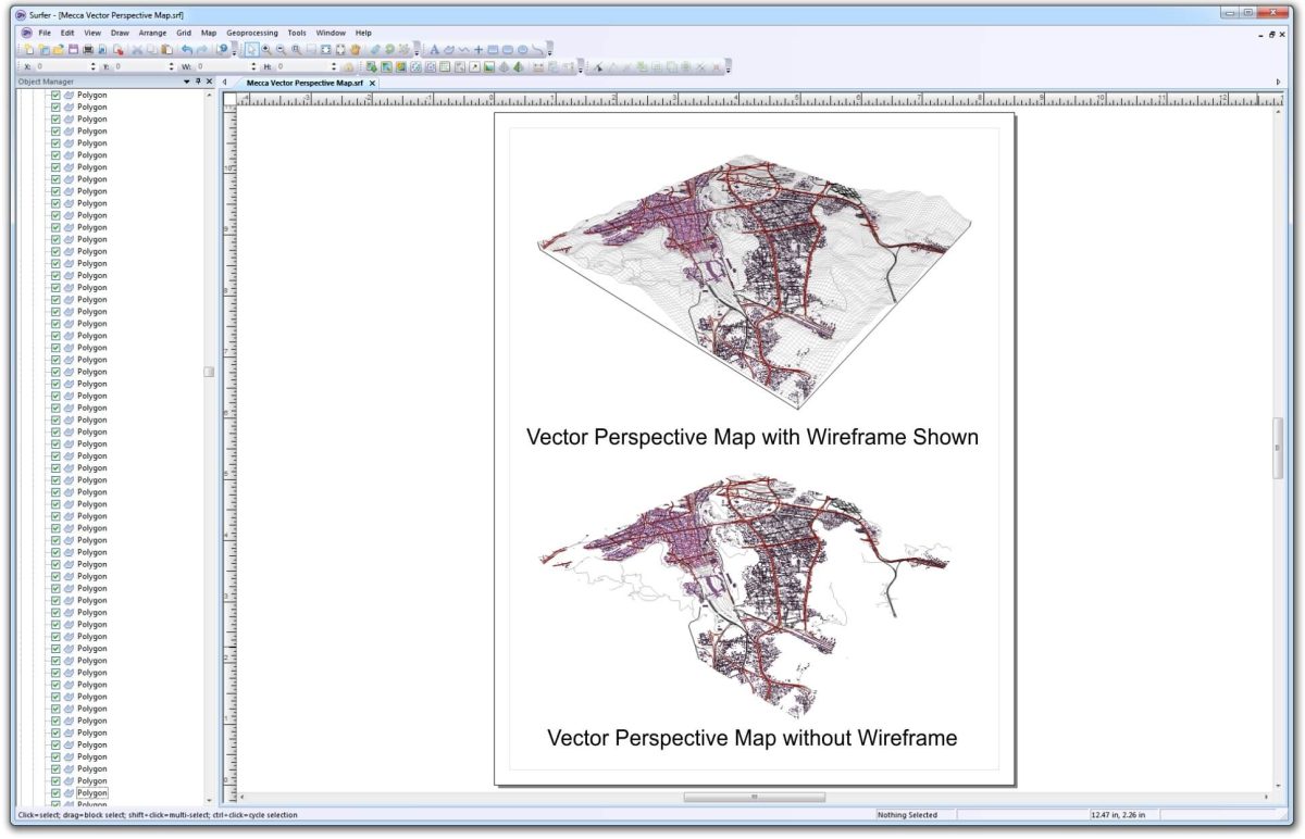 Create Shaded Relief and Perspective Maps with Surfer