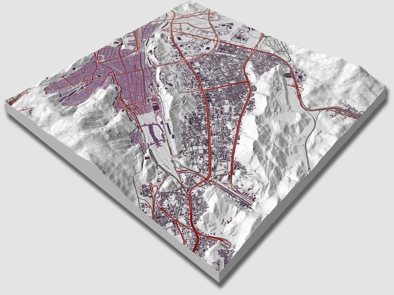 Create Shaded Relief and Perspective Maps with Surfer