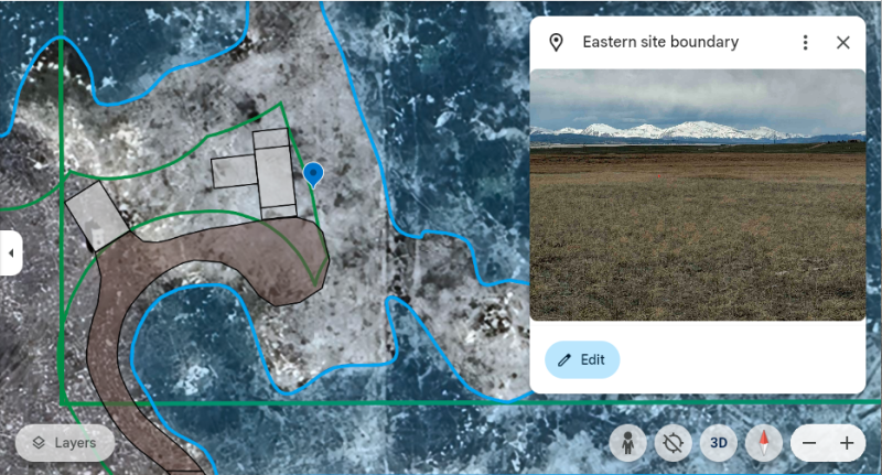 Navigate your site map with Google Earth