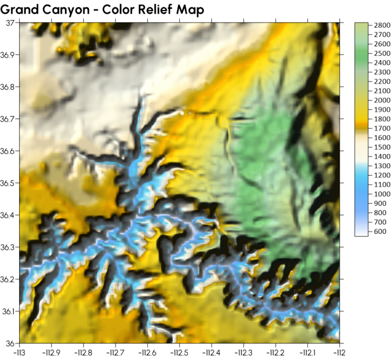 The History, Power, & Applications of Color Relief Maps